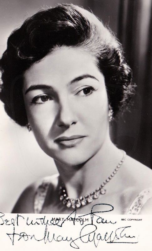 Malcolm, Mary - Showreel