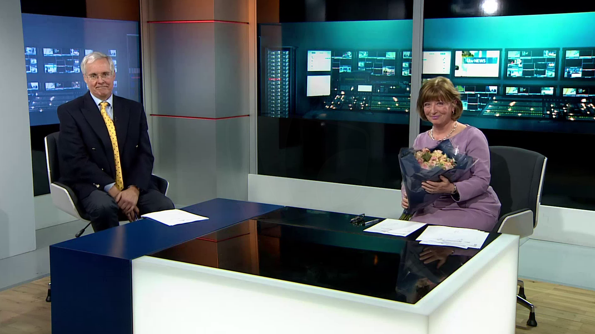 Gaynor Barnes and John Shires exit ITV News Calendar - Showreel